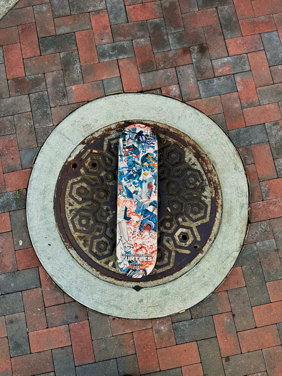 Sokudo Society x TMNT James Jean Skate Deck