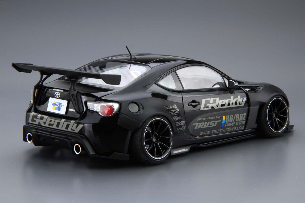 Aoshima 1/24 ZN6 Toyota 86' Greddy & Rockey Bunny Volk Racing Model Ki ...